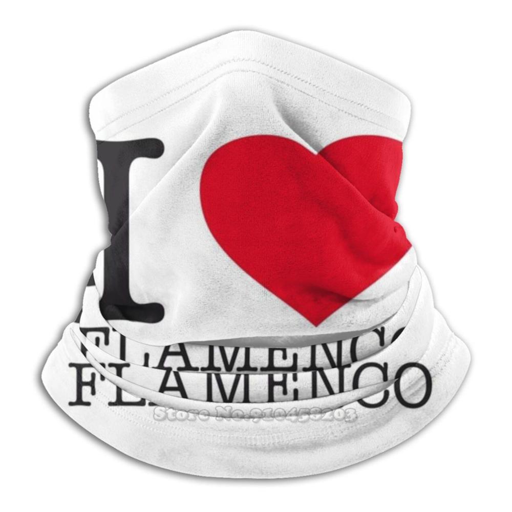 I Love Flamenco 3D Bandana Face Neck Warmer Soft F... – Vicedeal