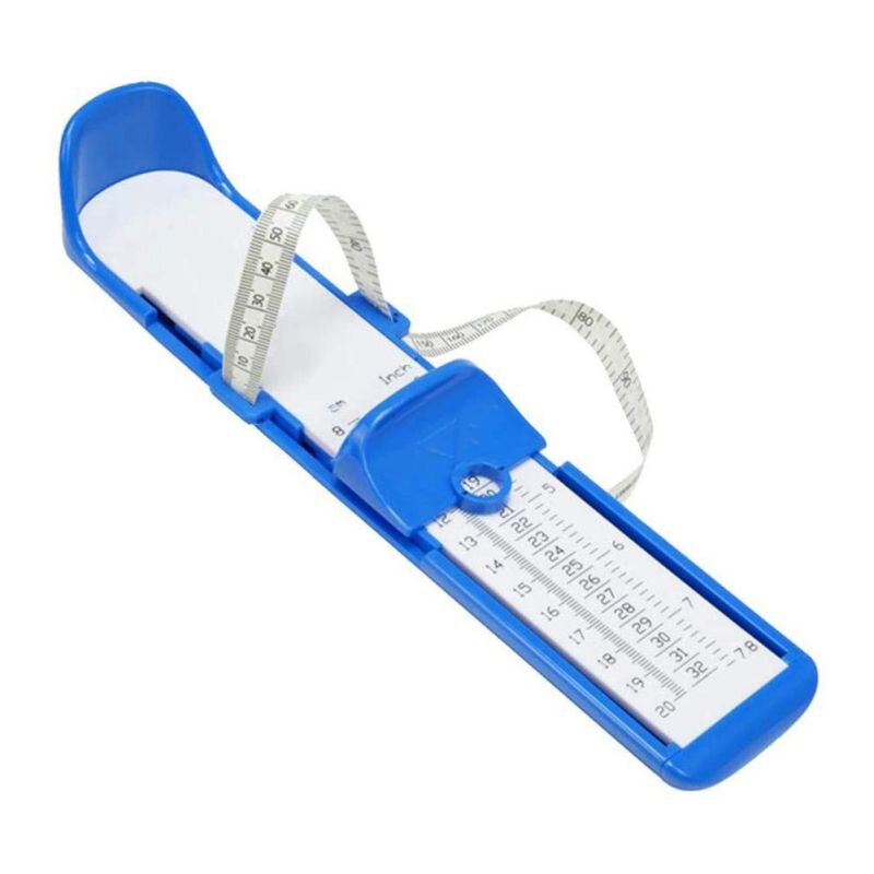 ABS Solid Green Red Blue Foot Measurer Kids Infant... – Grandado