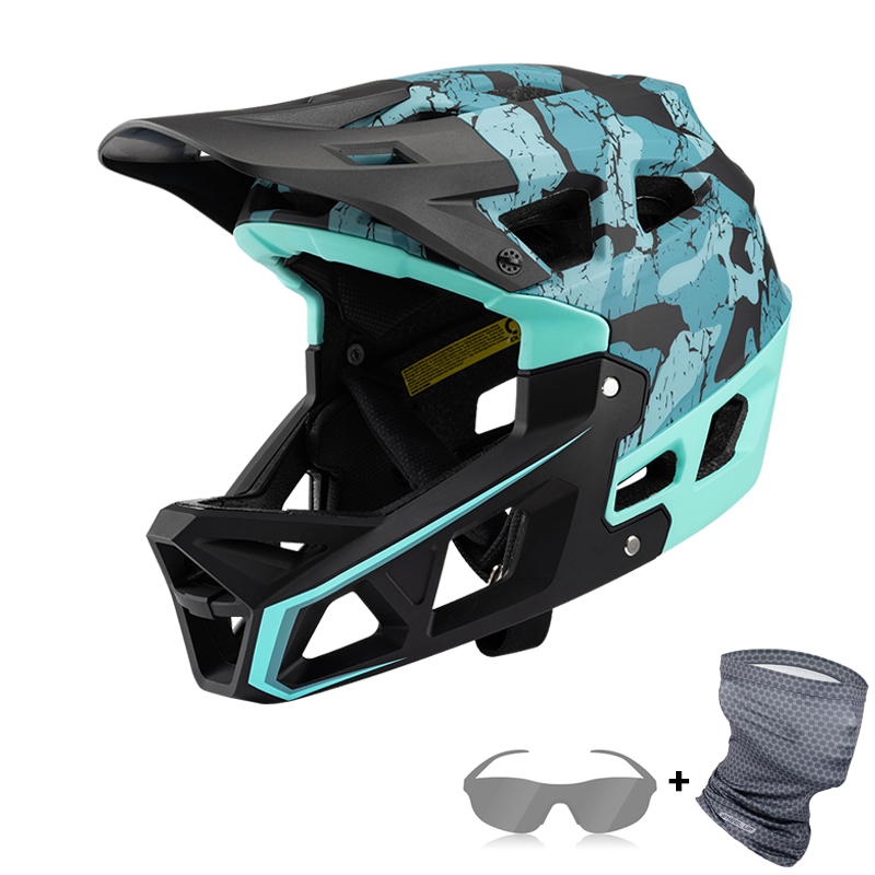 CHINION MTB Full Face Helmet Adult DH Downhill Bik... – Grandado