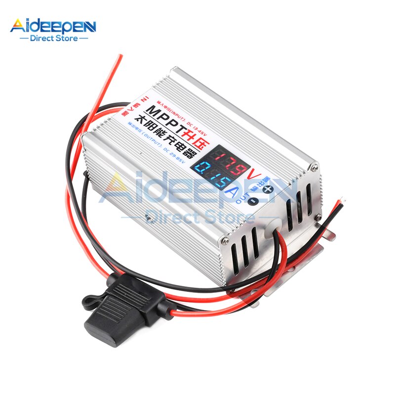 DC 13V-45V 200W 10A MPPT Boost Solar Charger LCD D... – Grandado