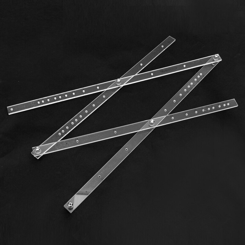 Kicute Excellent 50cm Scale Folding Ruler Artist P... – Grandado