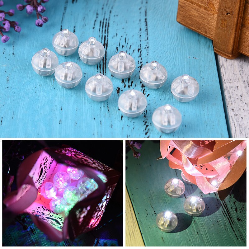 10 Pcs Coloured Led Lighting Balloon Lights Mini R... – Vicedeal