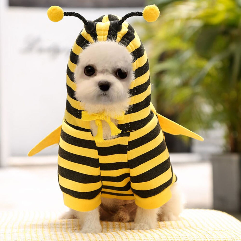 Bee Pet Puppy Coat Kleding Outfit Fleece Kleding K... – Vicedeal