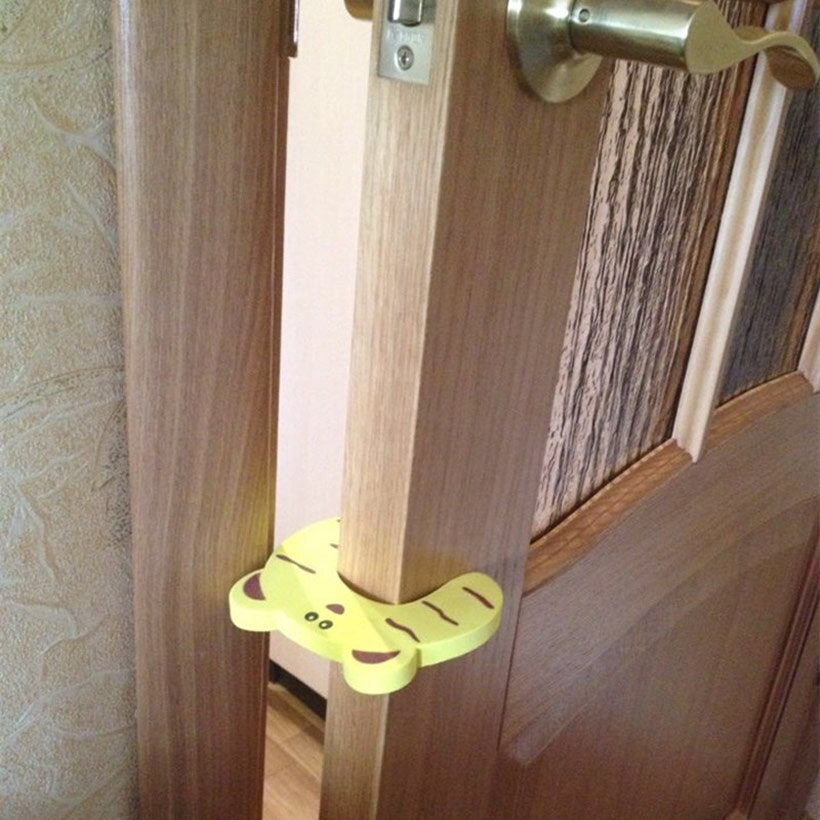 5pcs Door Stopper Holder lock Safety Finger Protec... – Grandado