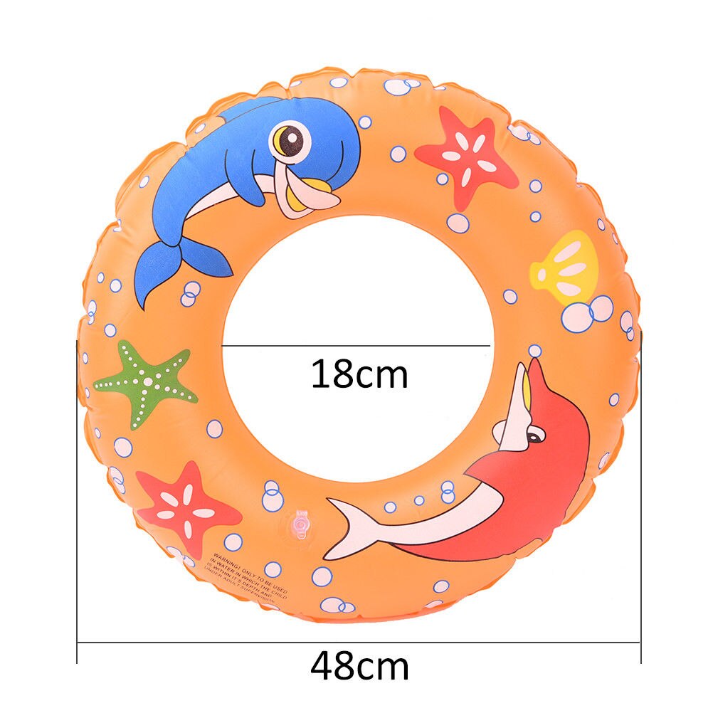 Outdoor Kids Swimming Rings Beach Water Dolphin St... – Grandado