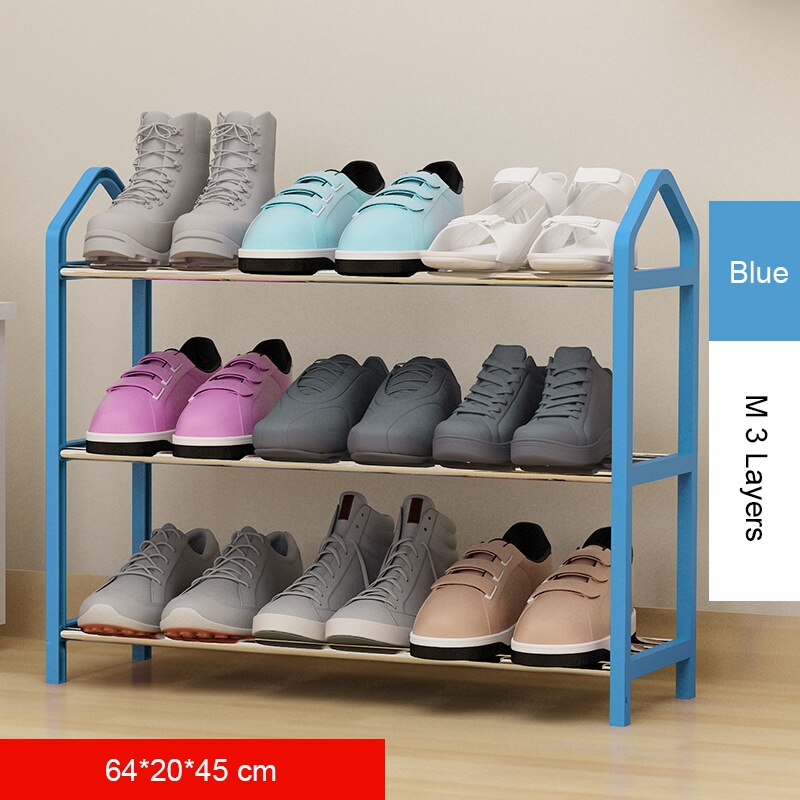 Shoes Storage Shelf 3/4/5 Tiers Detachable Dustpro... – Grandado