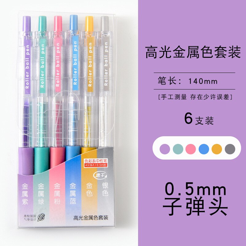 36 Colors Colorful Pens Novelty Multicolor High Gl... – Vicedeal