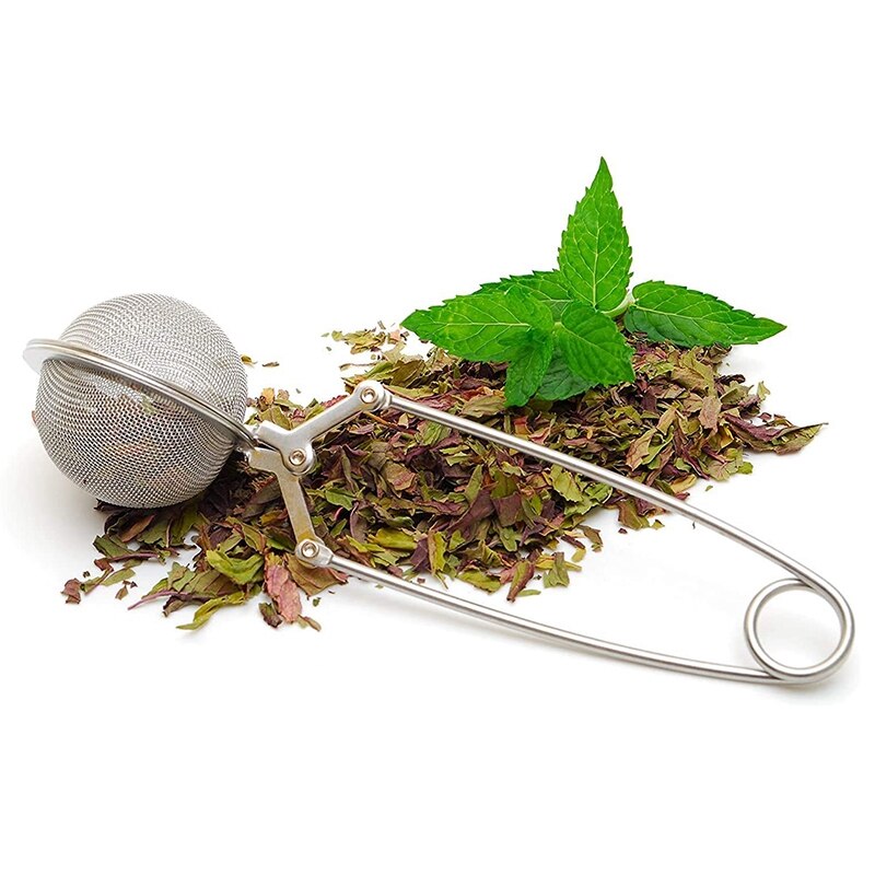 3Pcs Snap Ball Tea Strainer with Handle for Loose ... – Grandado