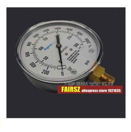 Fire control pressure gauge meter piezometer TYCO ... – Grandado