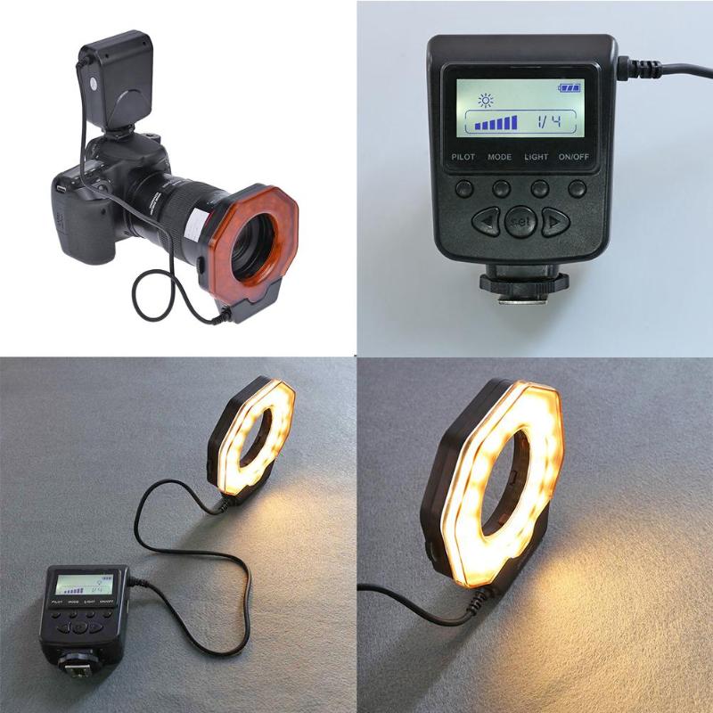 1Pcs Digtal Camera Macro Ring Light Flash Speedlit... – Vicedeal