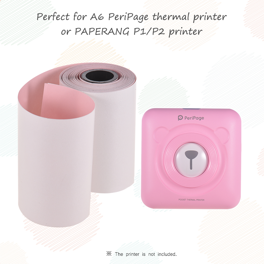 Printable Kleur Sticker Papierrol Thermisch Papier... – Vicedeal