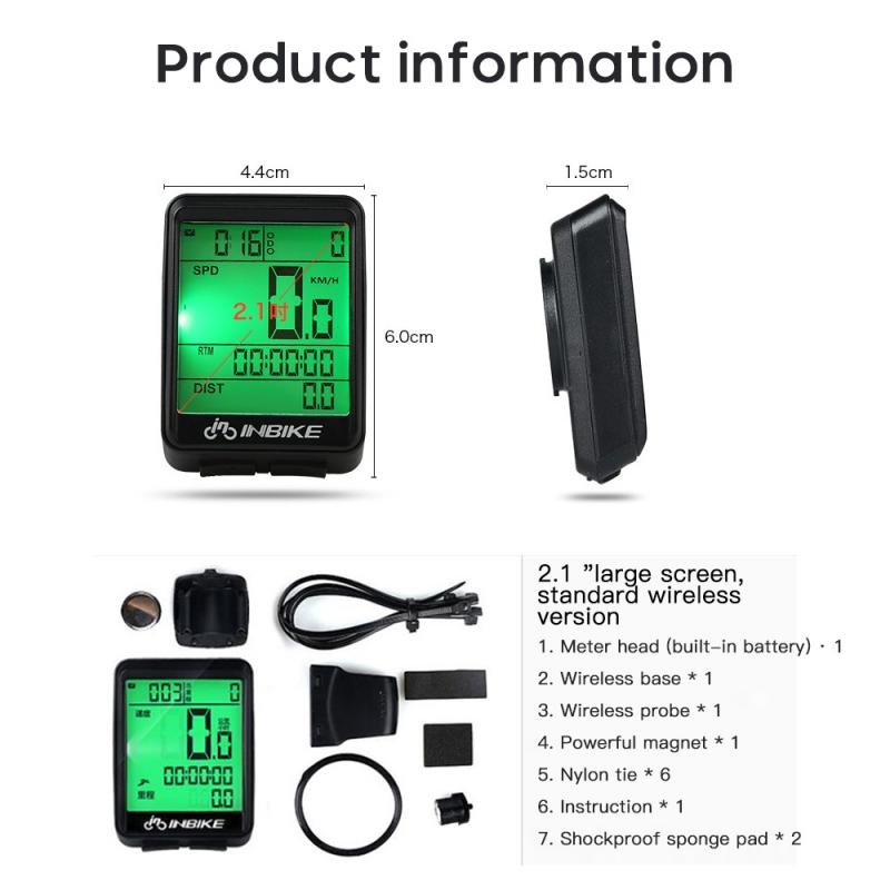 Outdoor Waterproof Bike Computer Bicycle Wireless ... – Vicedeal
