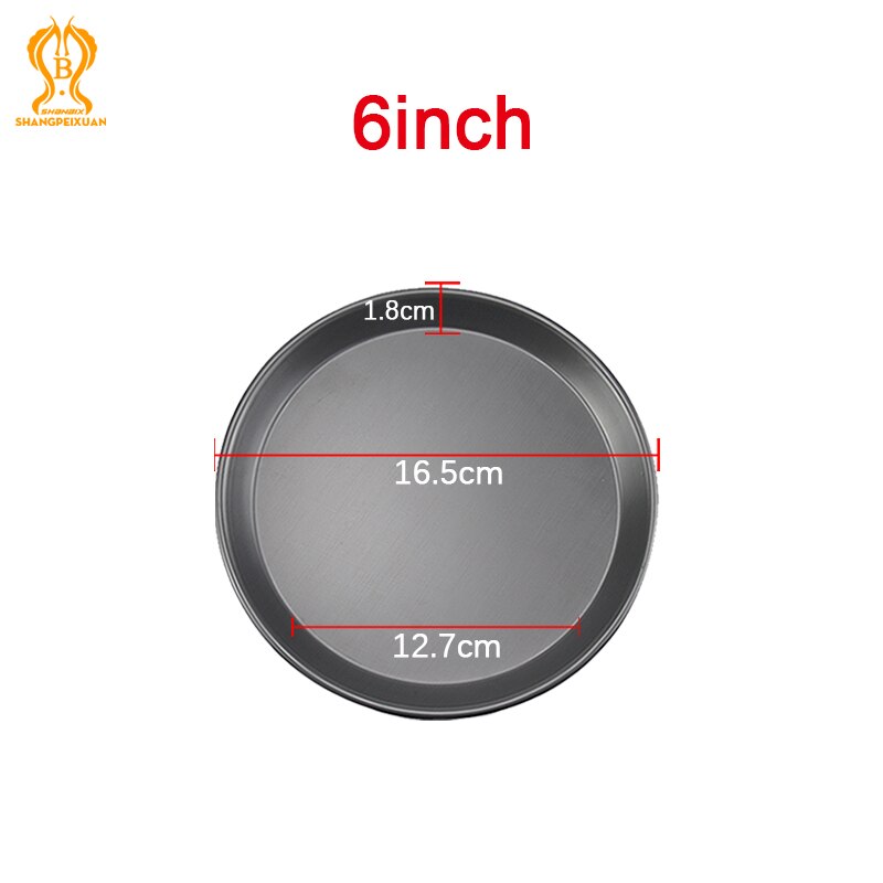 SHANGPEIXUAN 6/7/8/9/10/11/12 inch Pizza Pan Alumi... – Vicedeal
