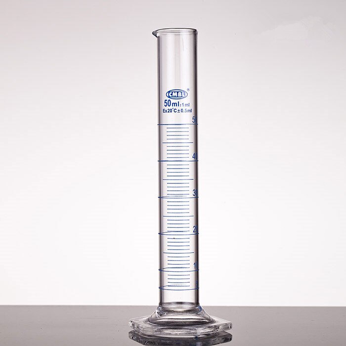 Glass Cylinder 3 Piece Set 10 50&100ml ClassA Hexa... – Grandado