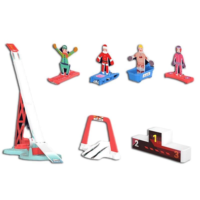 Ski Track Toys Tabletop Competitive Ski Challenge ... – Vicedeal