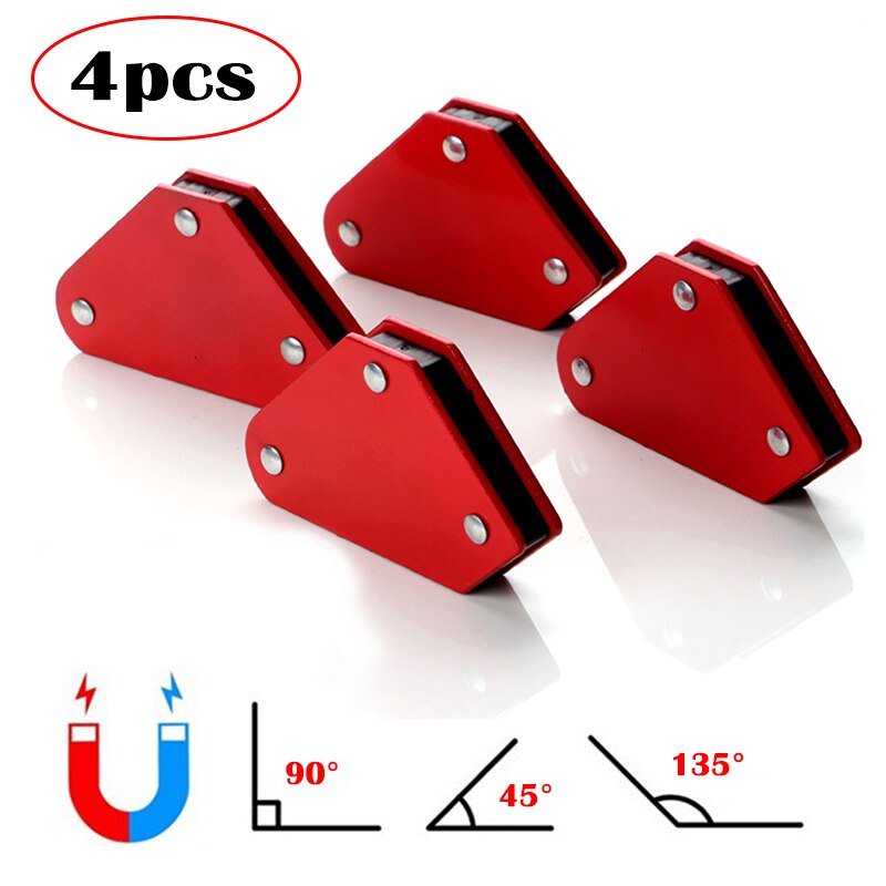 4PCS Triangle Magnetic Welding Holder Set Angle So... – Grandado