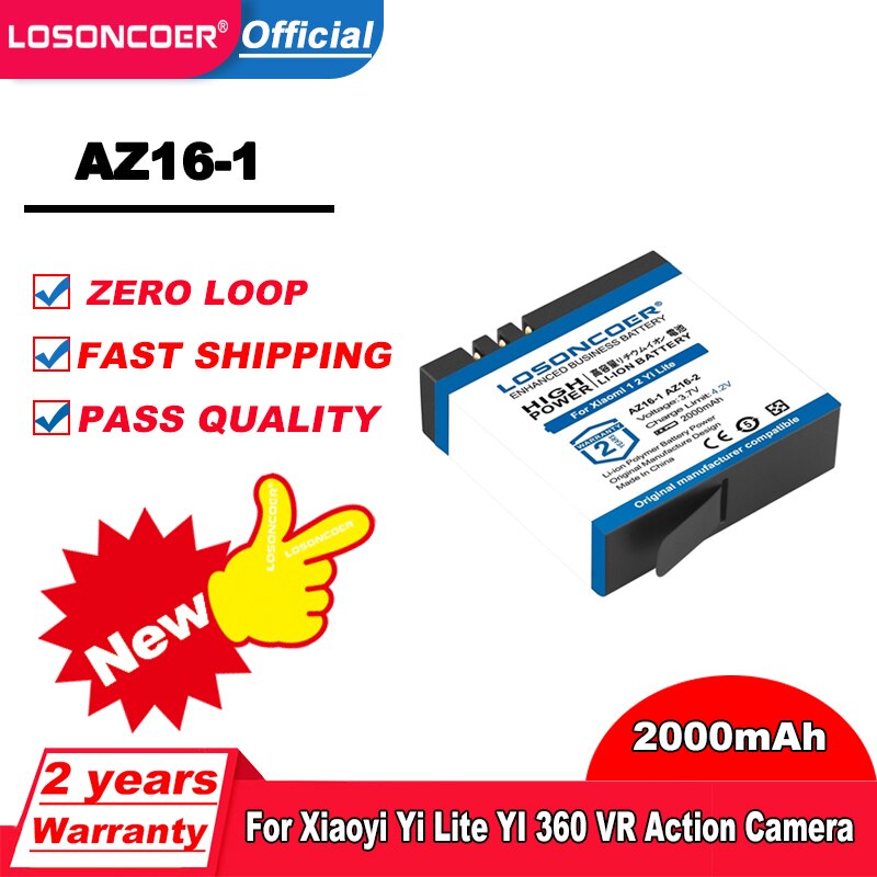 Losoncoer AZ16-1 AZ16-2 Batterij Hoge Capaciteit V... – Grandado