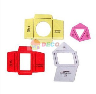 1set wooden envelope template Manual stencil could... – Grandado