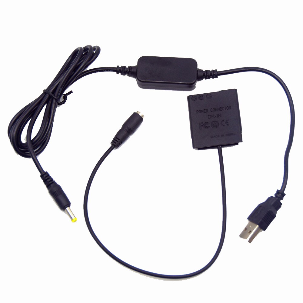 Mobiele Power Bank Oplader 5 V Usb Kabel + DK-1N D... – Vicedeal