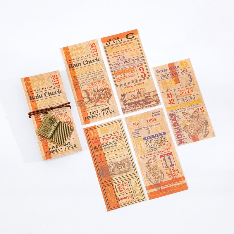 BULA 50pcs/lot Memo Pads Sticky Notes Bill Travell... – Grandado