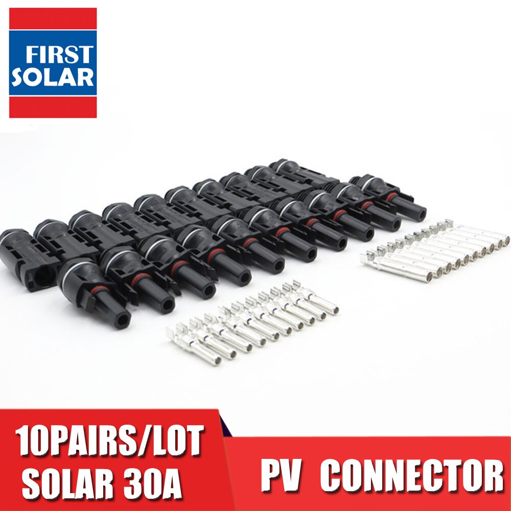 10pairs x PV solar panel mounting Connector instal... – Grandado