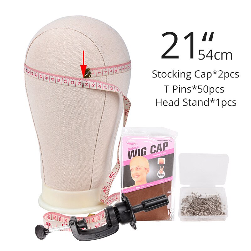 Nunify Dome Head Canvas Wig Head And Stand Mannequ... – Vicedeal