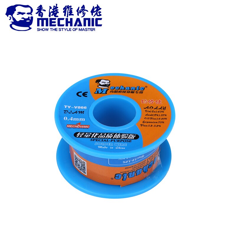 MECHANIKER 40g 0,4mm Solder Draht Löten Zinn Draht... – Vicedeal