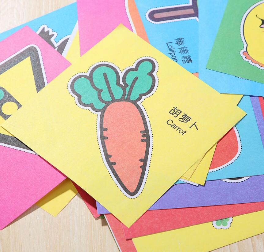 48Pcs/set Children Paper-cutting Origami Hand-made... – Grandado