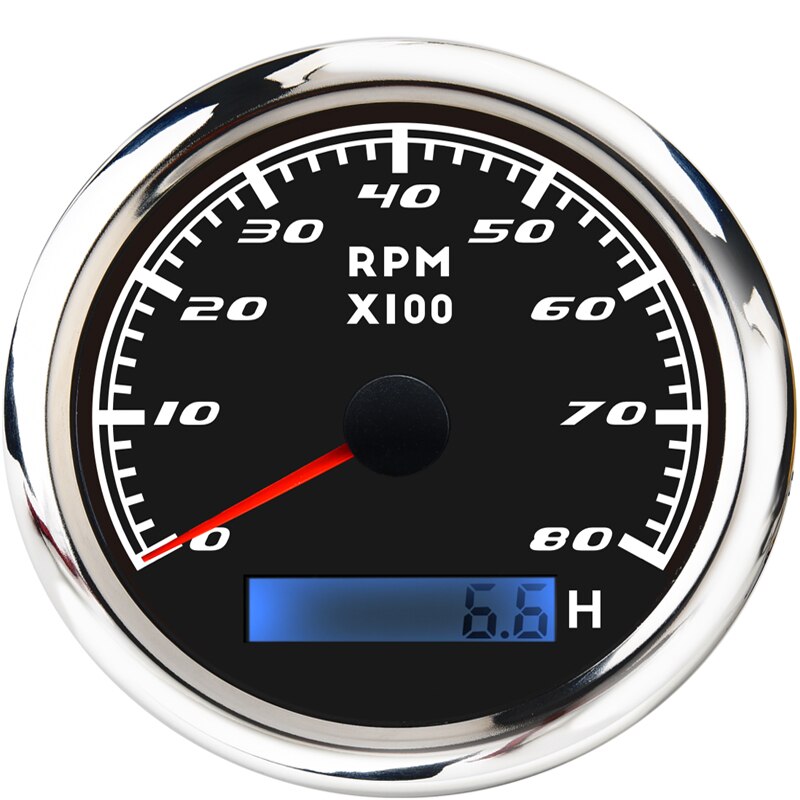 Waterdichte Boot Auto Marine Tacho Gauge Met Lcd U... – Grandado