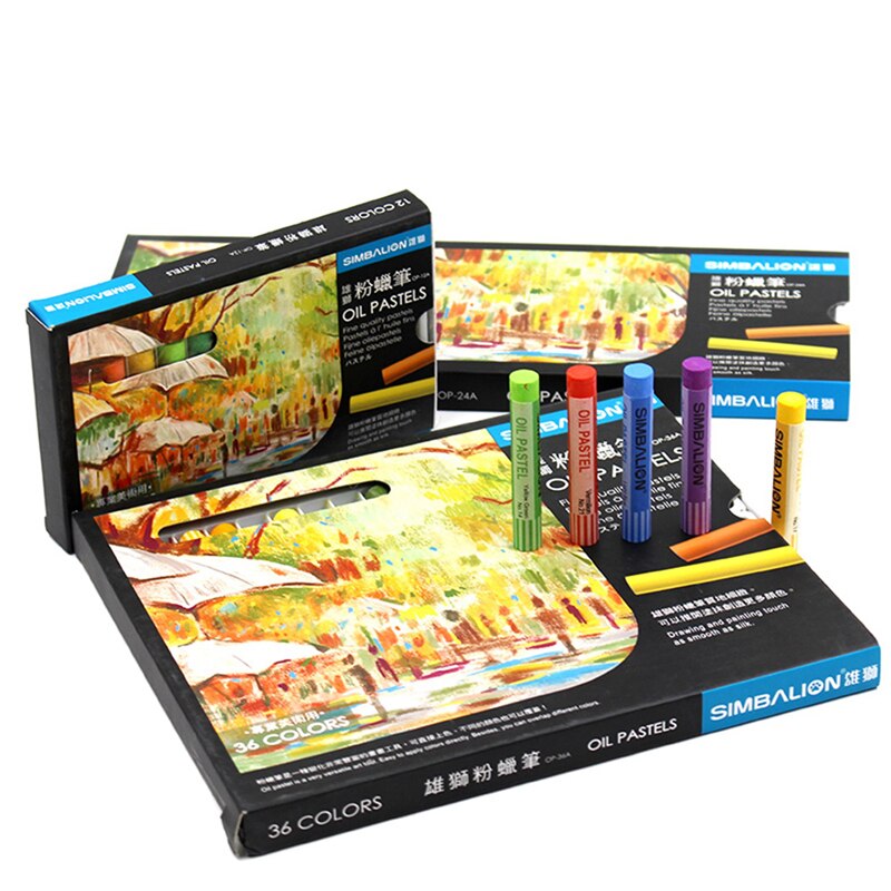 Drawing Crayons Set Colors For Paint Children Scho... – Grandado