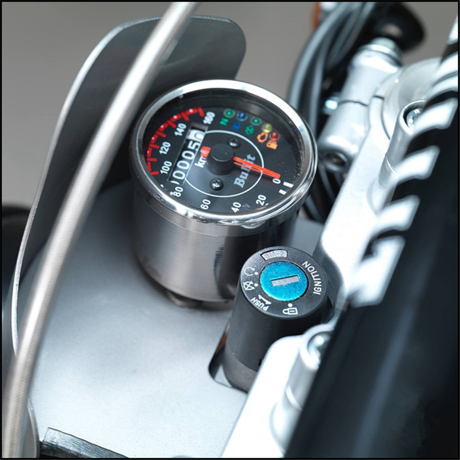 Universal Silver Retro Motorcycles Mini Mechanical... – Grandado