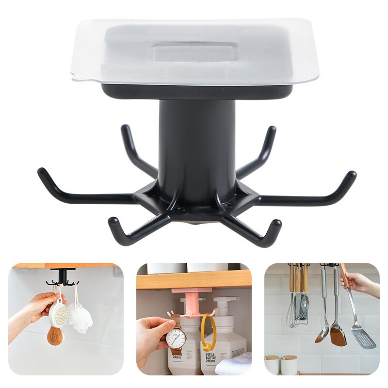 Rotatable Kitchen Organizer Rack Kitchen Goods Sto... – Vicedeal