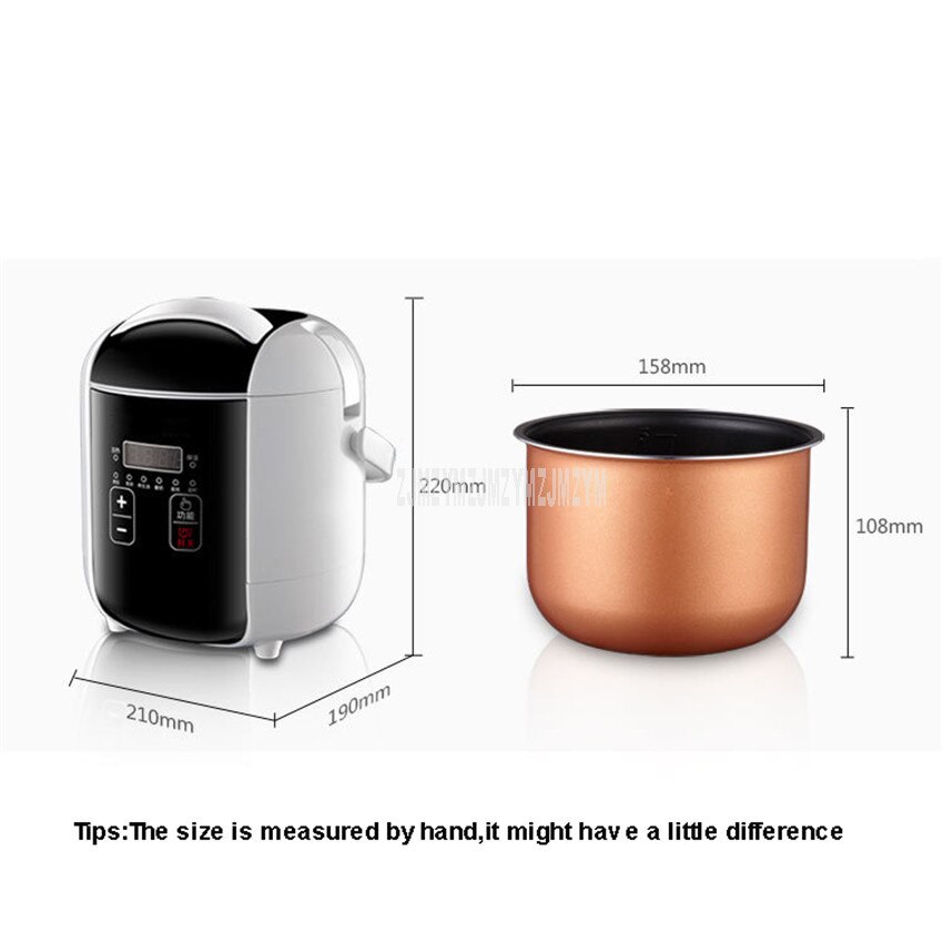 1.6L Mini Intelligent Electric Rice Cooker Househo... – Vicedeal