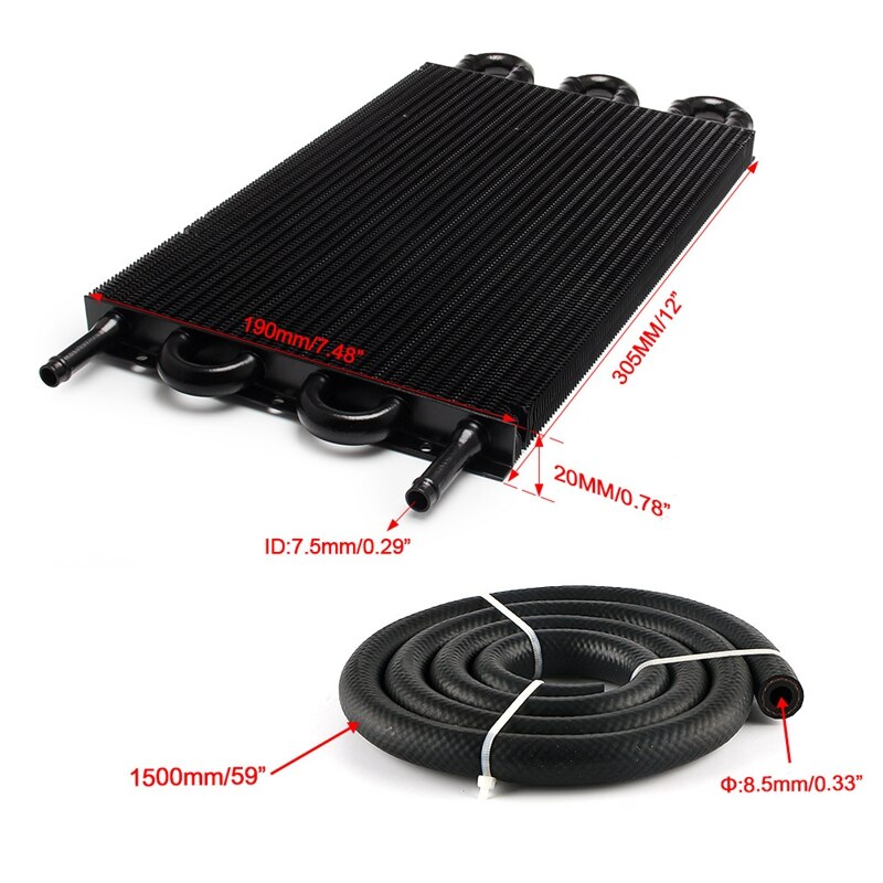 Car Condenser 6 Pass Tube and Fin Transmission Coo... – Grandado