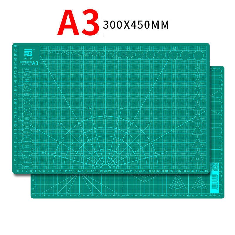 A3 A4 A5 PVC Cutting Mat Pad Patchwork Cut Pad A3 ... – Vicedeal