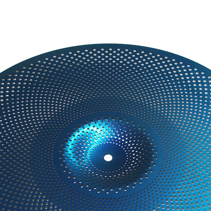 Arborea Blue Colour Mute cymbals 18'' Crash Ride – Grandado