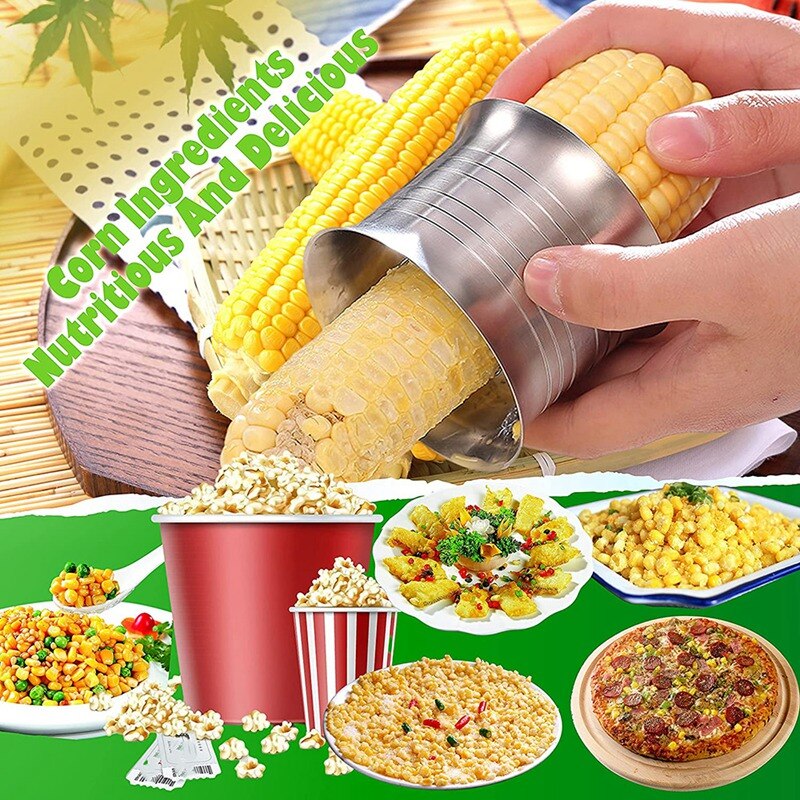 Corn Peeler 304 Stainless Steel Corn Threshing Mac... – Vicedeal
