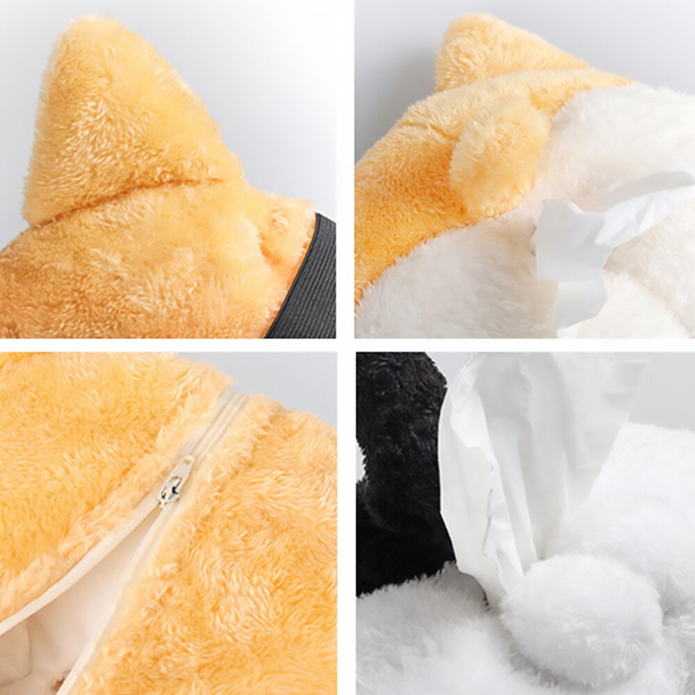 2pcs Animal Tissue Box Cover Adorable Cartoon Tiss... – Grandado