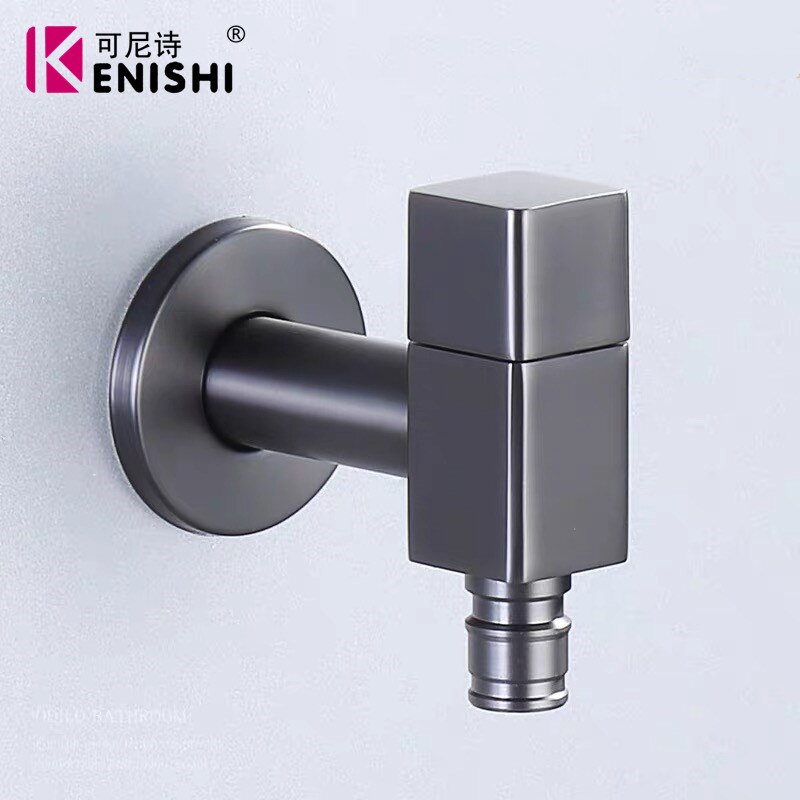 Outdoor Faucet Garden Mixer Brass Gun Grey color W... – Grandado