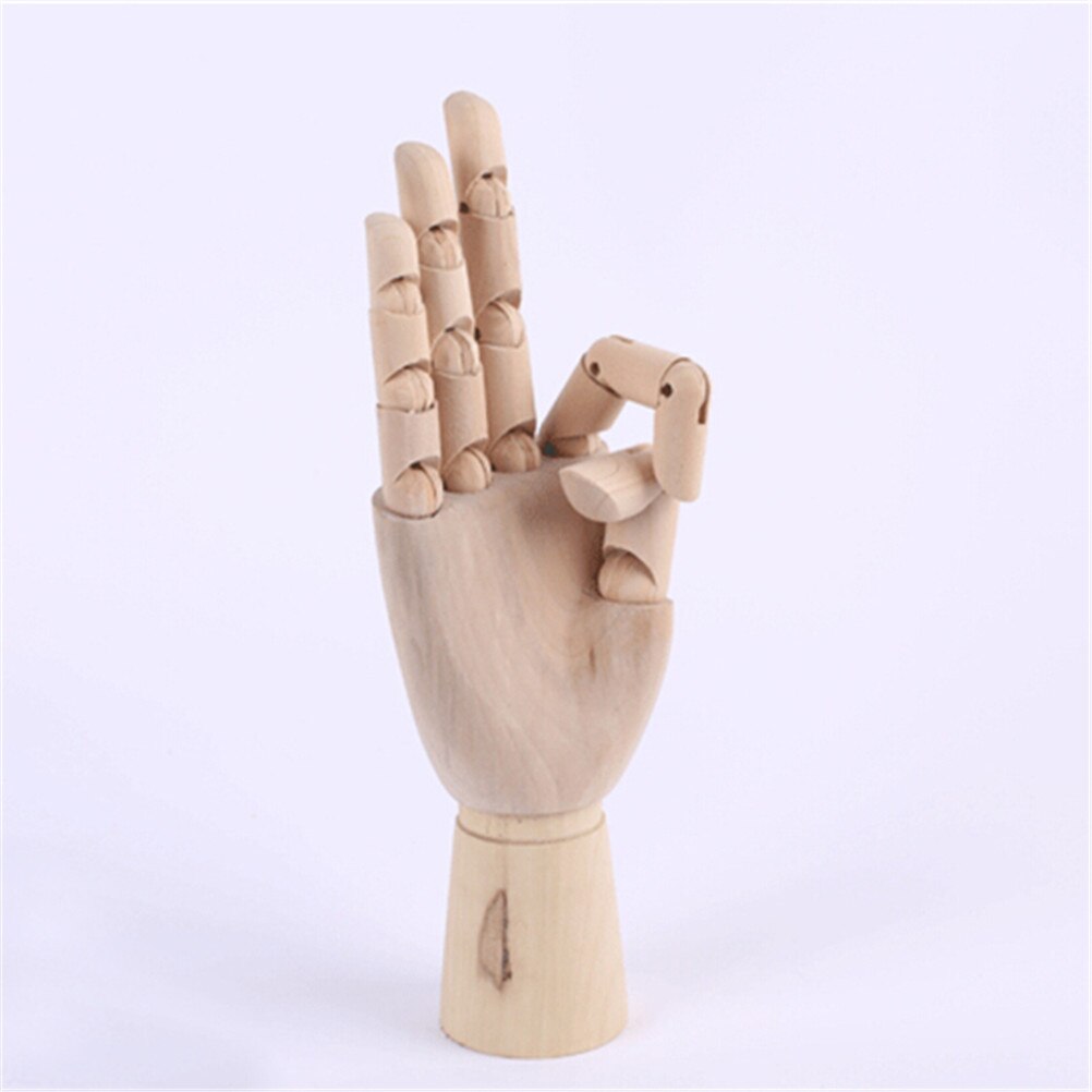 18.6cm Tall Wooden Hand Drawing Sketch Mannequin M... – Grandado