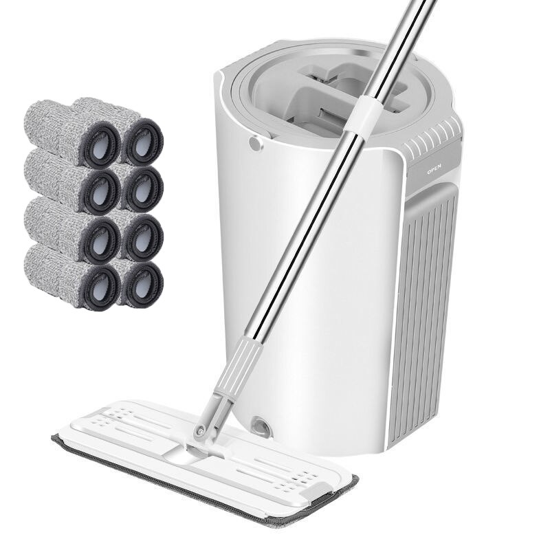 YOREDE Kostenloser Hand Squeeze Mopp Mit Eimer Bod... – Vicedeal