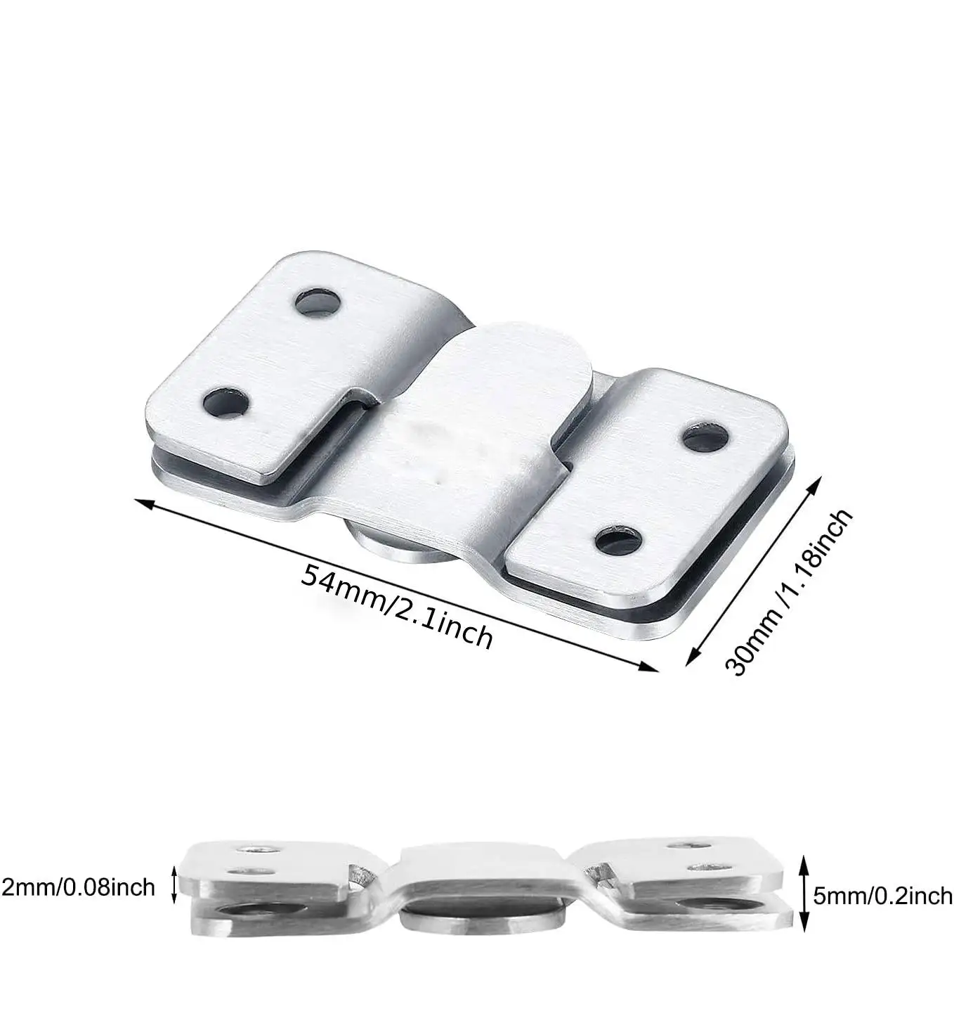 2Pcs Stainless Steel Furniture Interlock Bracket S... – Grandado