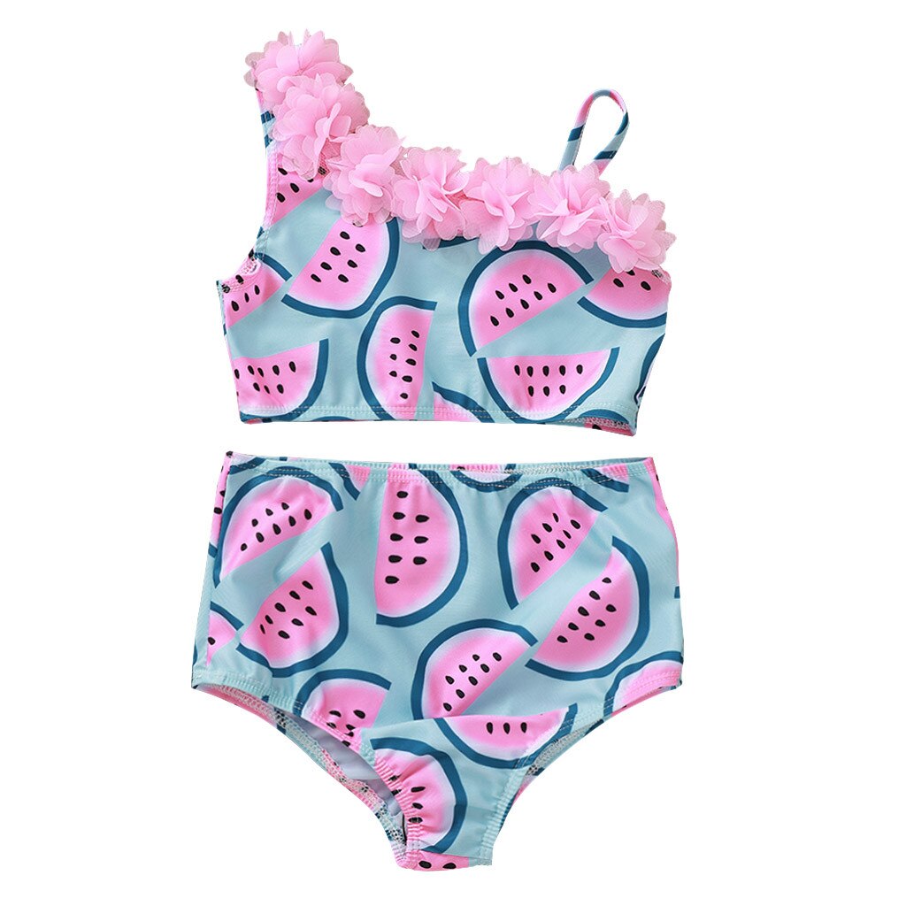 Watermelon Print Baby Swimwear Toddler Kids Girls ... – Grandado