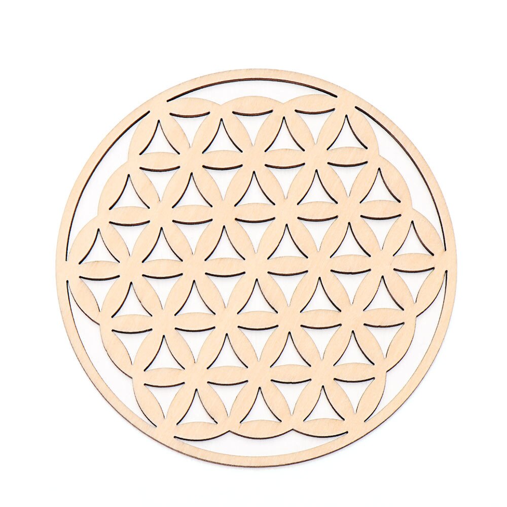 1PC Chakra Flower Of Life Natural Symbol 10/20cm 7... – Grandado