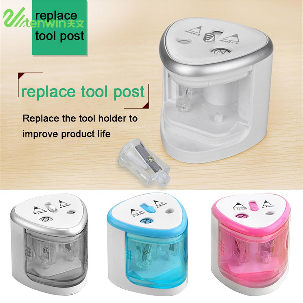 TENWIN 8004 Double Holes Electric Pencil Sharpener... – Grandado