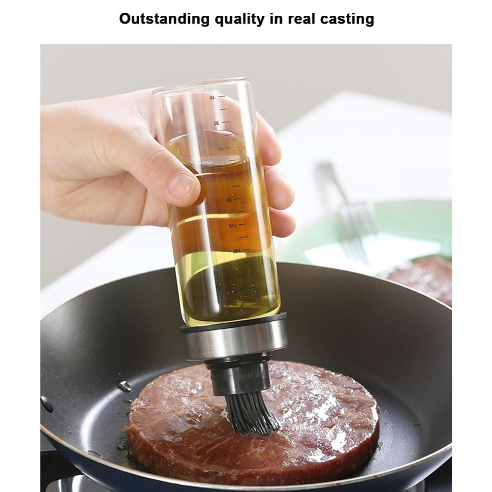 BBQ Oil Bottle Brush Heat Resistant Borosilicate S... – Grandado