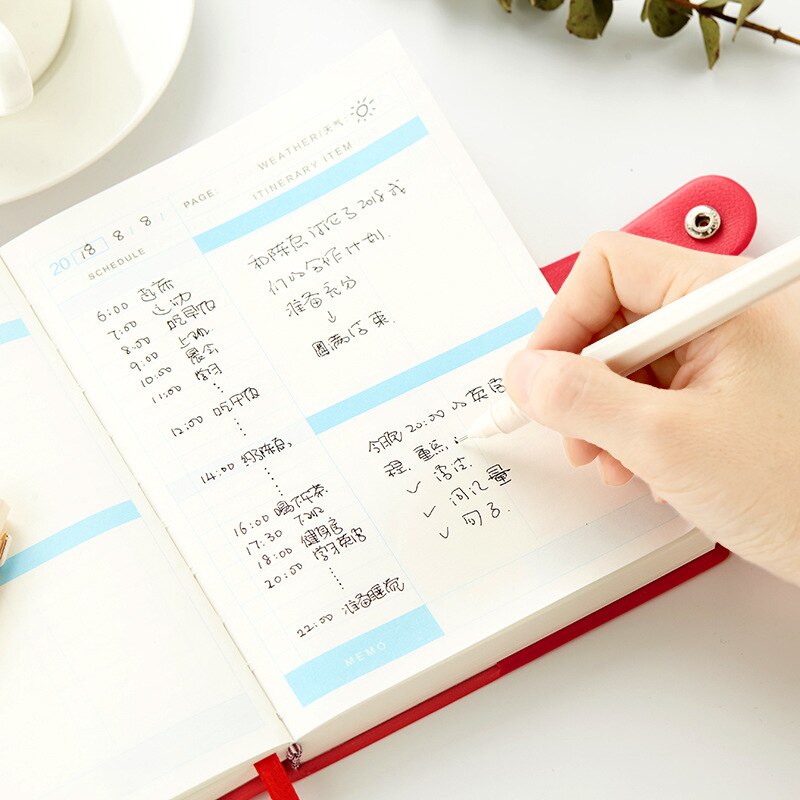 "Good Job" Faux Leather Business Planner Monthly D... – Grandado