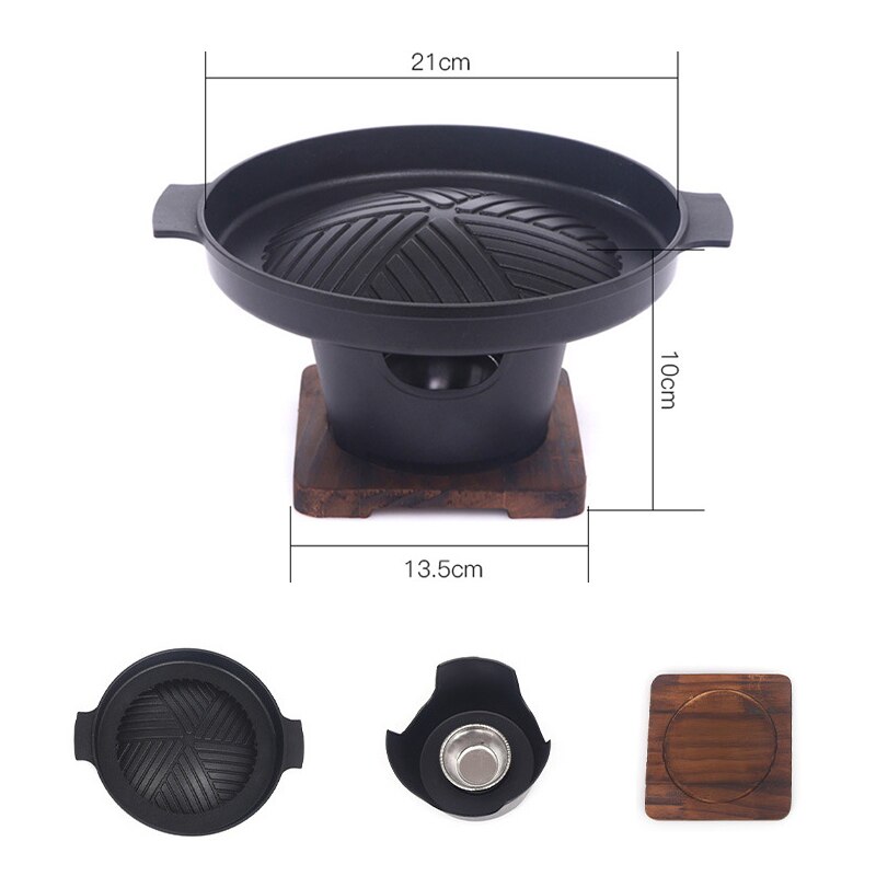 Mini Barbecue Grill Japanese Alcohol BBQ Stove Smo... – Grandado