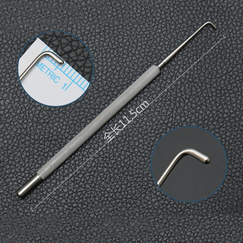 Ophthalmology strabismus pull hook stainless steel... – Vicedeal