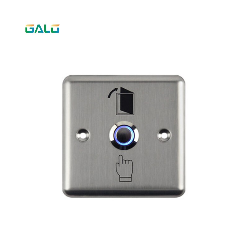 Stainless Steel Door Exit Button Switch With LED B... – Grandado